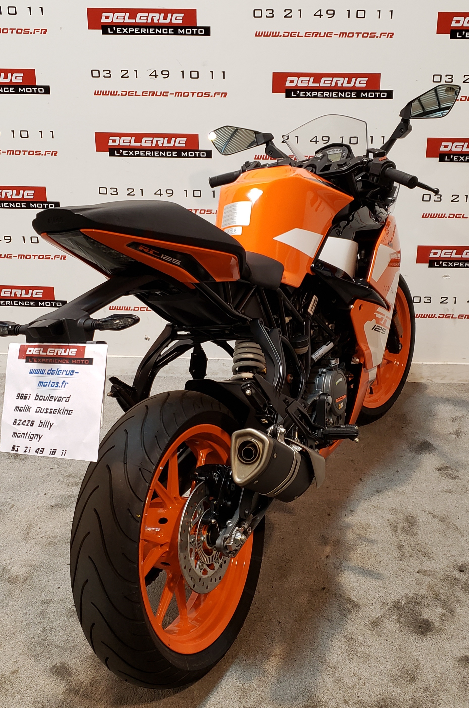 KTM RC 125 2019 125 cm3 | moto sportive | 651 km | Orange | 62420 Billy montigny